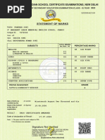ICSE Class 10 Marksheet Details 2021 | PDF | Educational Stages ...