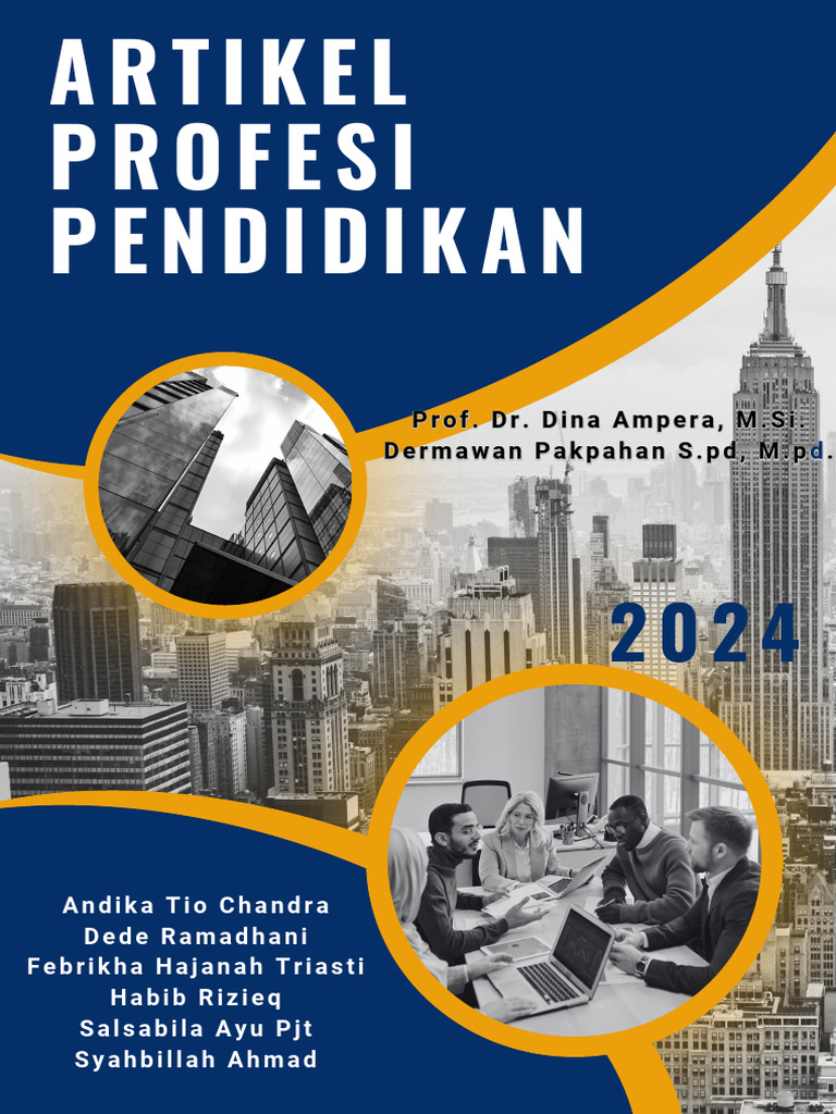 Artikel Profesi Pendidikan (Kel. 1, 2 Dan 3) | PDF | Karier & Perkembangan