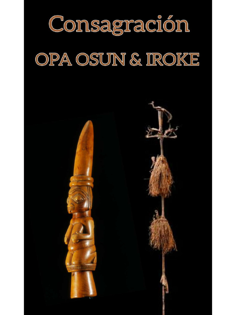 Consagración de Opa Osun Ifá | PDF | Deidades | Creencia religiosa y ...