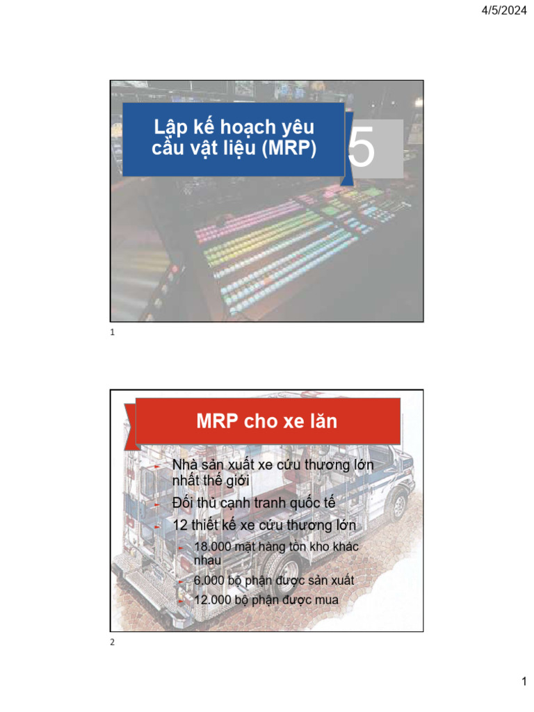 phan 5 nhuc cau phu thuoc va mrp | PDF