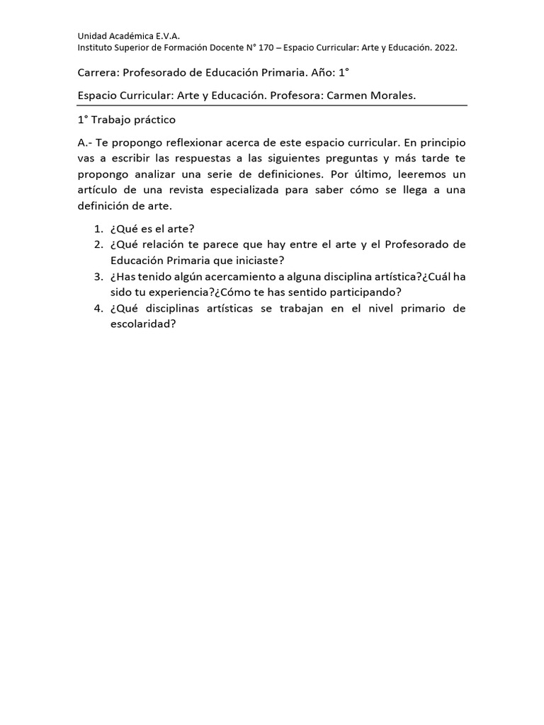 Definición y Reflexión sobre el Arte | PDF | Maestros | Estética