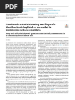 Validación de la Escala de Fried en Español | PDF | Investigación ...