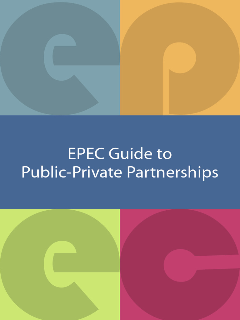 Guide to Ppp EPEC | PDF | Public–Private Partnership | Procurement
