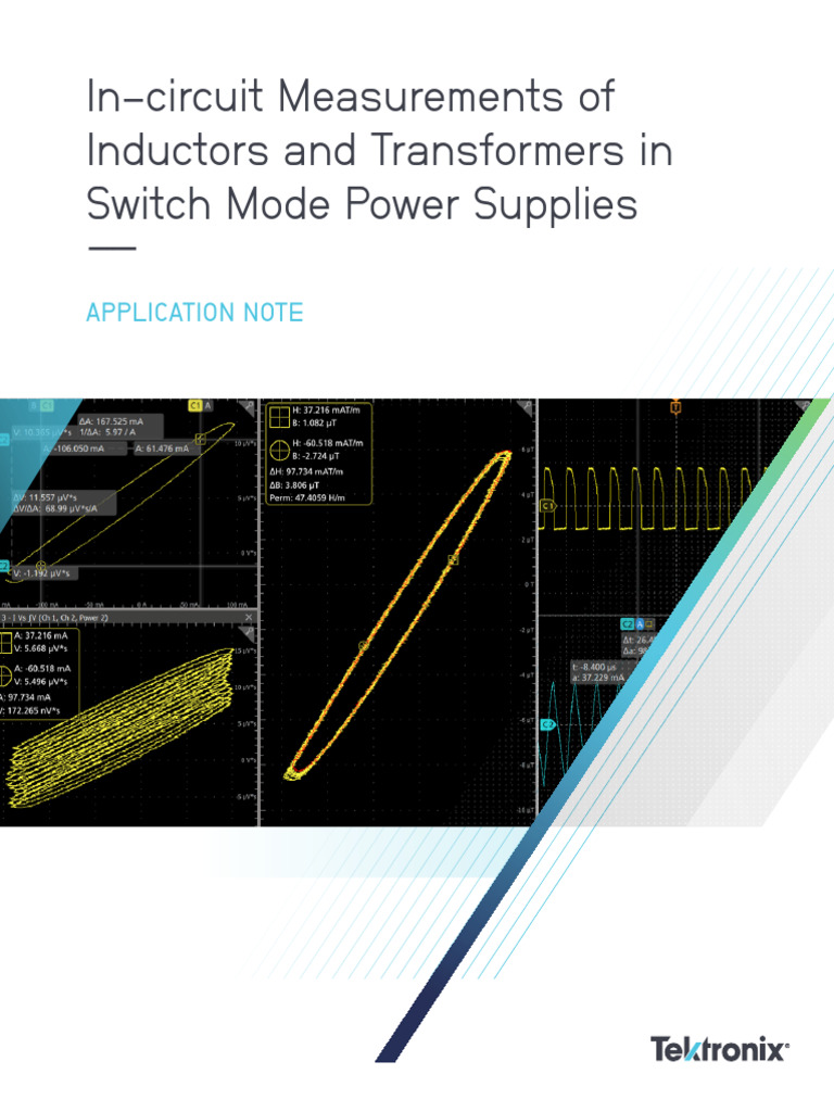 In-Circuit Measurement of Inductors in SMPS | PDF | Inductance | Inductor