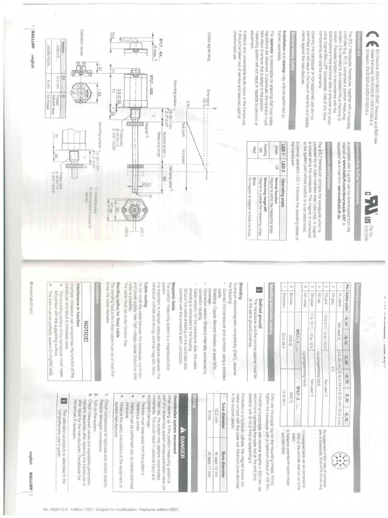 Micropulse Instruction | PDF