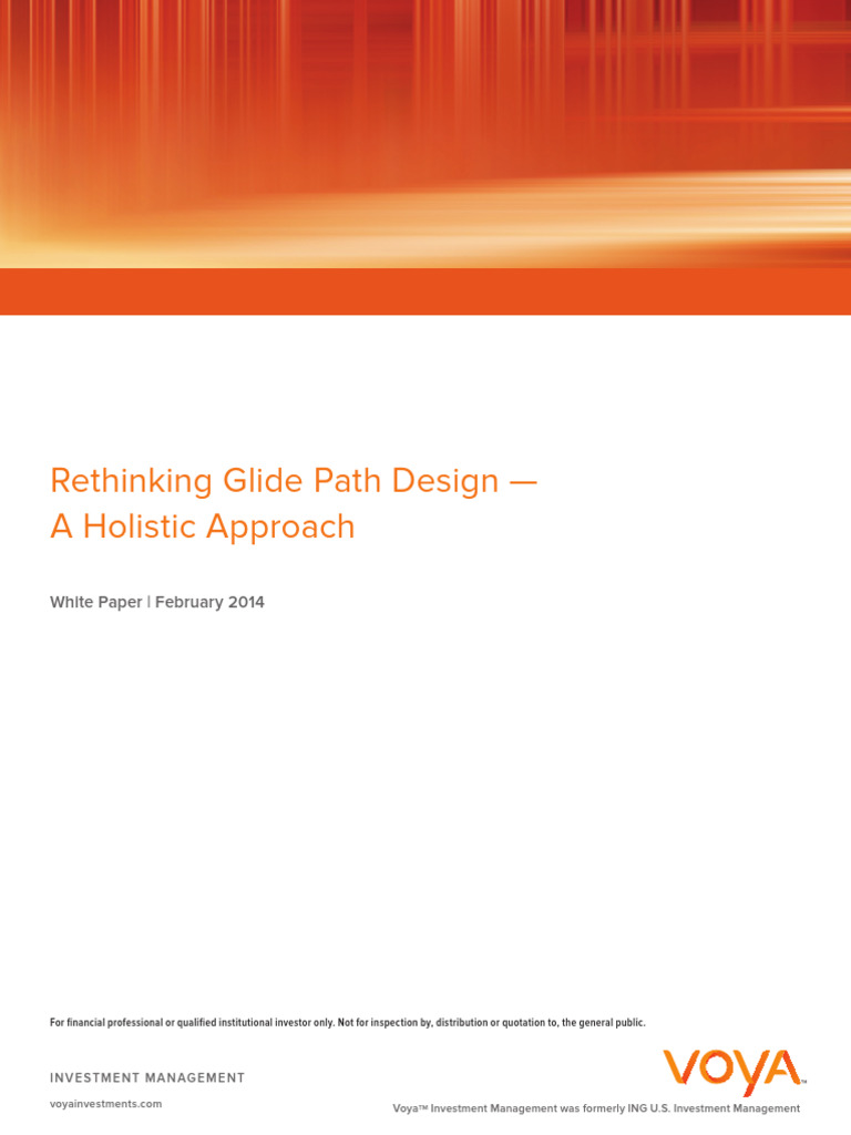 Rethinking Glide Path Design — Holistic Approach | Download Free PDF ...