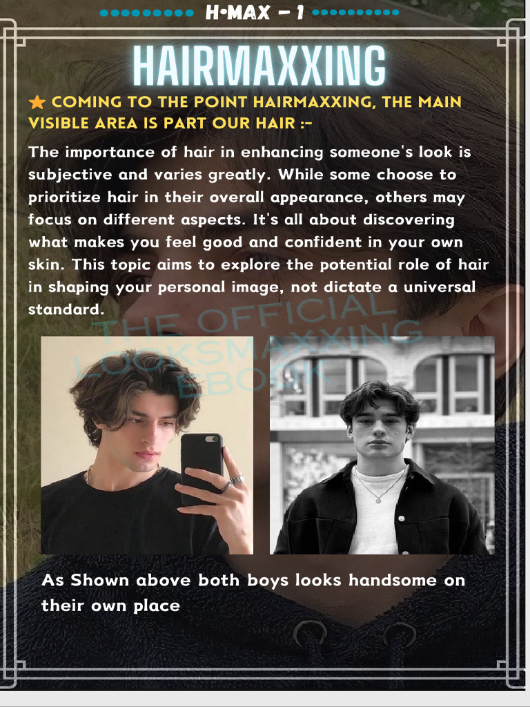 Hairmaxxing: Tips and Myths Explained | PDF | Eyebrow | Hair