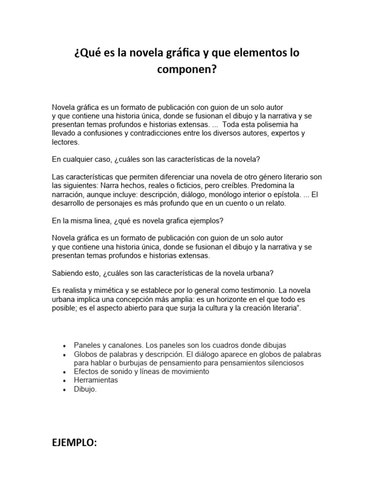 Novela Grafica | PDF | Novelas | Cómics