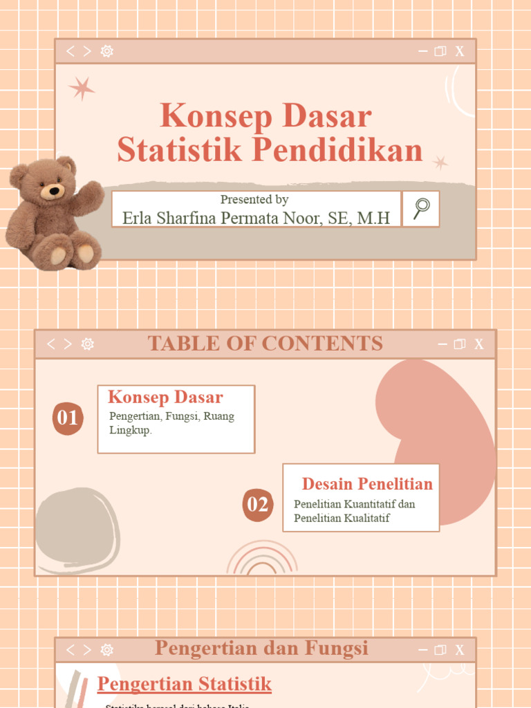 01 Konsep Dasar Statistika Pendidikan | PDF | Sains & Matematika