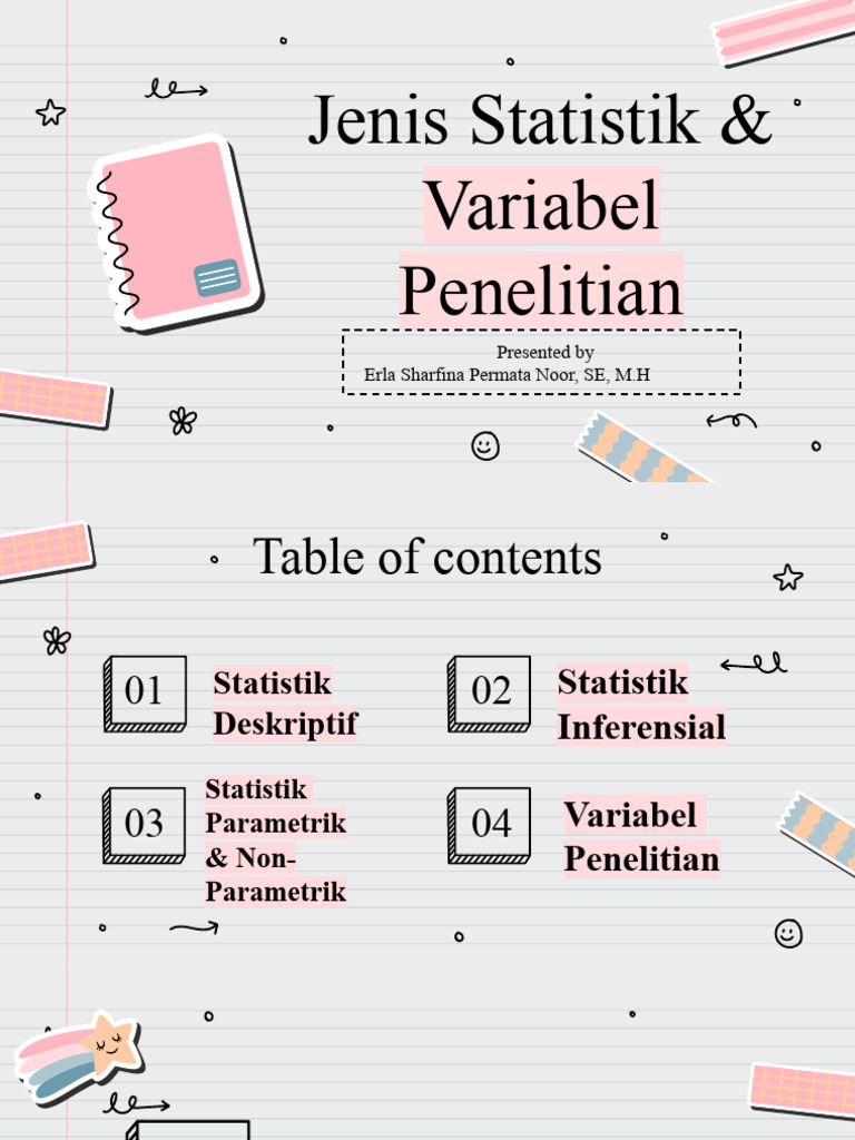 02 Jenis Statistika Dan Variabel Penelitian | PDF