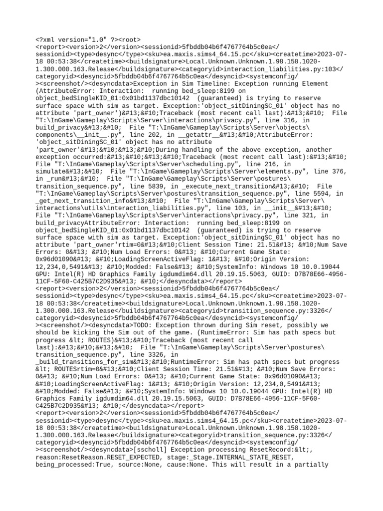 Lastexception 63825401121 | PDF | Microsoft Windows | Graphics Processing Unit