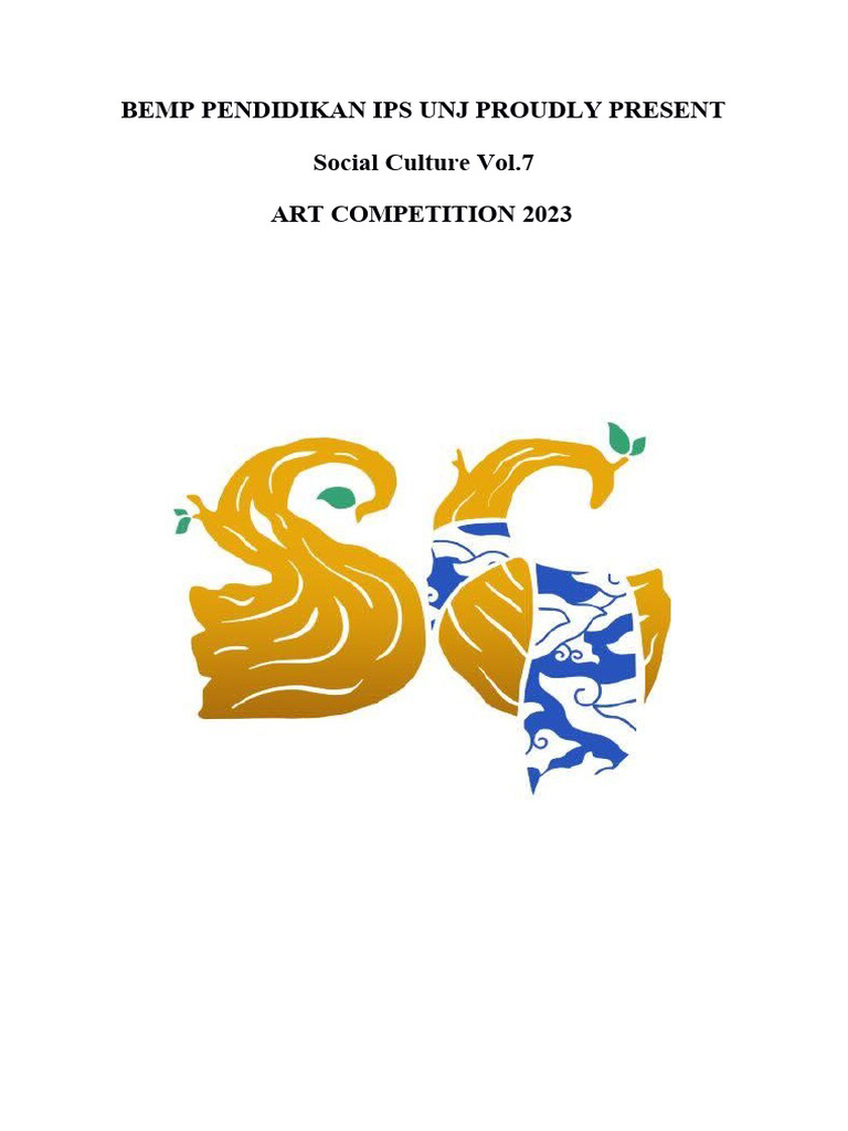 Formulir Dan Ketentuan Design Poster 2023 | PDF | Karier & Perkembangan ...