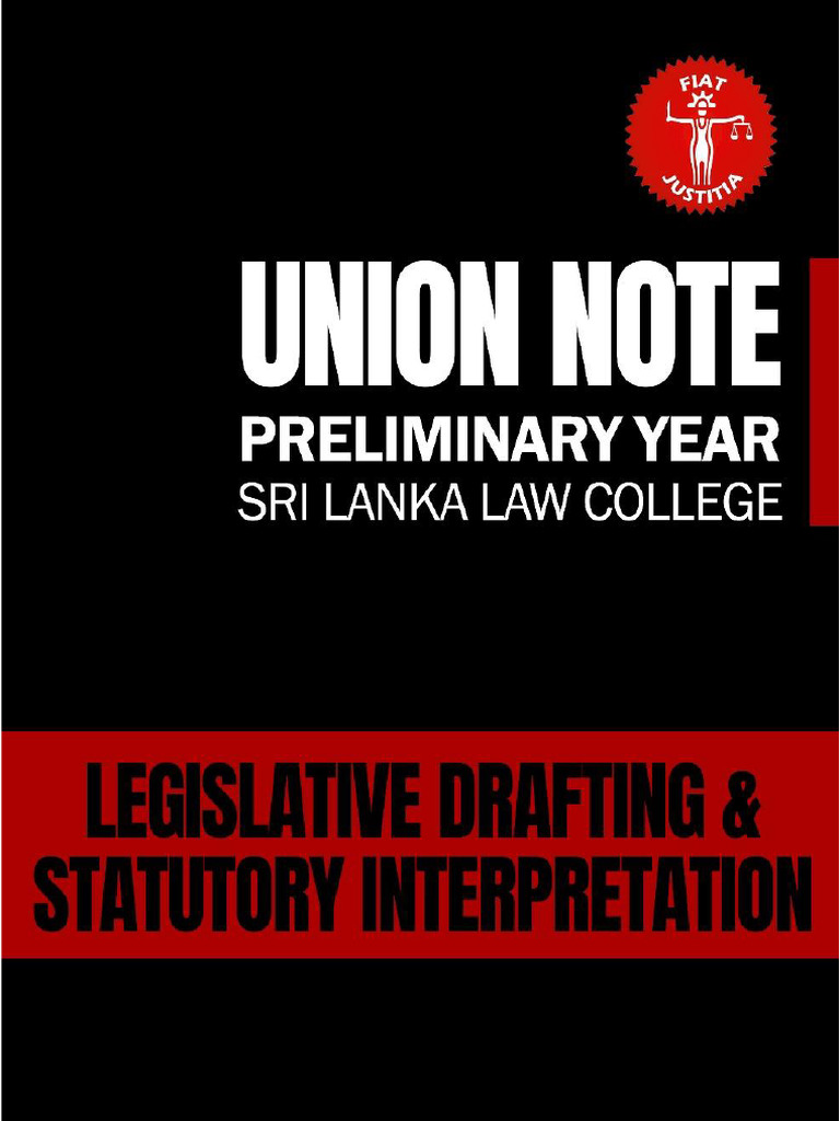Legislative Drafting & Statutory Interpretation. | PDF | Ex Post Facto Law | Constitution