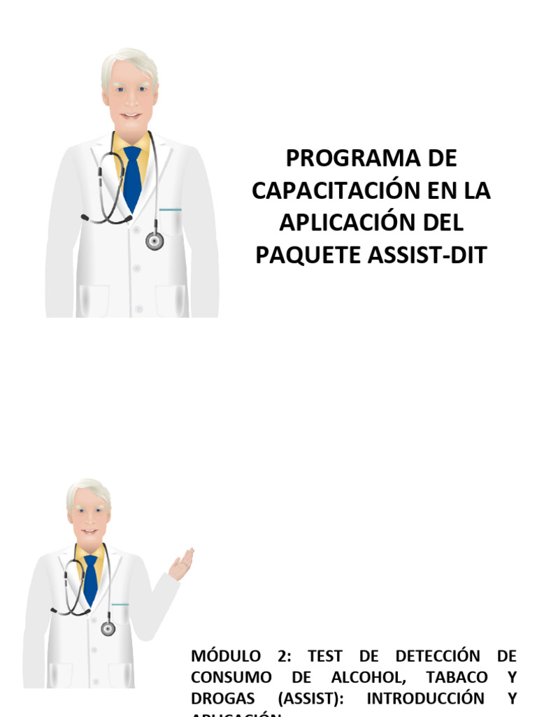 Test ASSIST | PDF | La dependencia de sustancias | Cannabis (Droga)