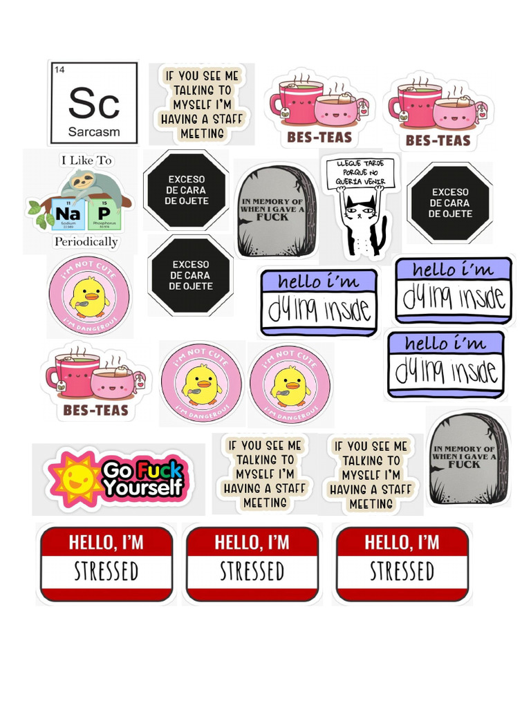 Stickers de Prueba | PDF