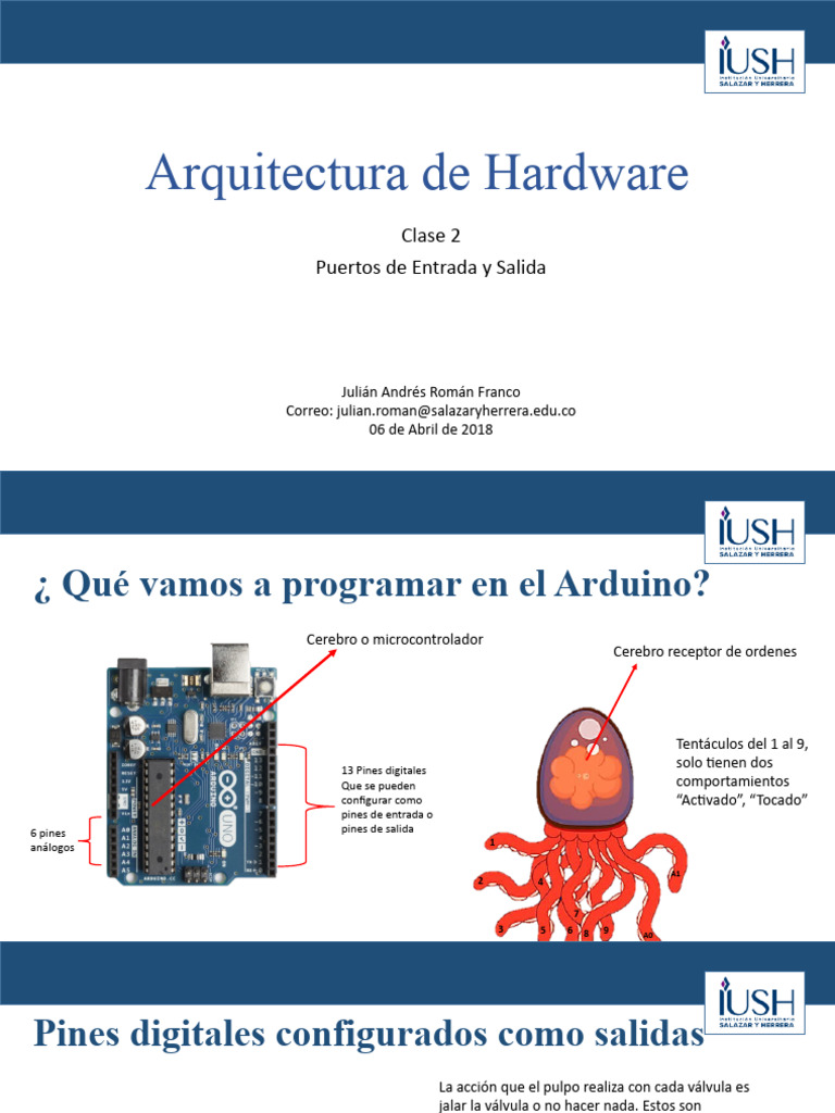 Arquitectura de Hardware Clase 3 y 4 Puertos de Entrada y Salida | PDF ... Arquitectura de Hardware Clase 3 y 4 Puertos de Entrada y Salida | PDF ...
