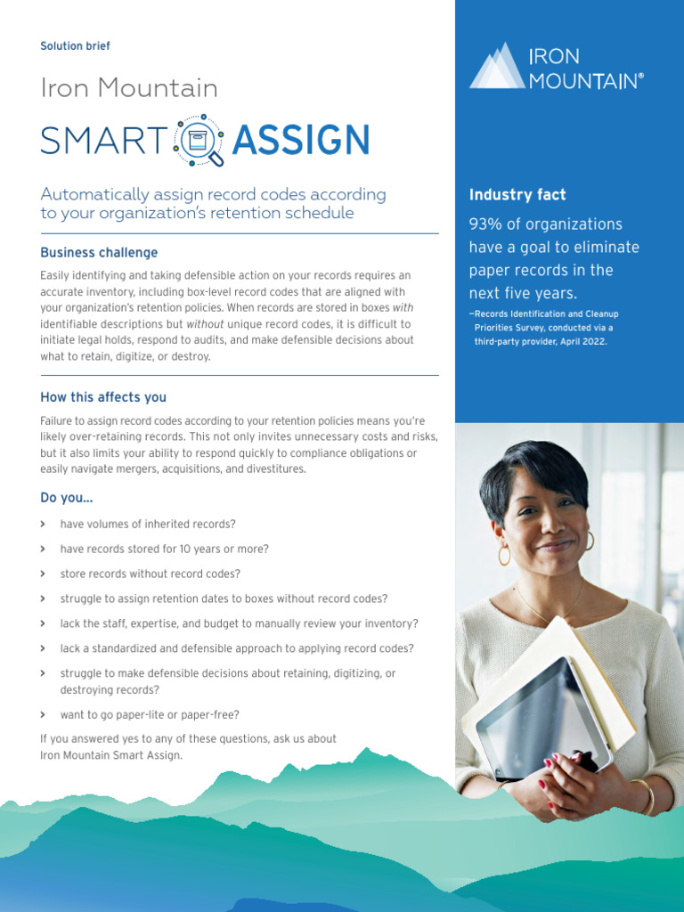 Smart Assign Solution Brief | PDF | Information | Inventory Smart Assign Solution Brief | PDF | Information | Inventory