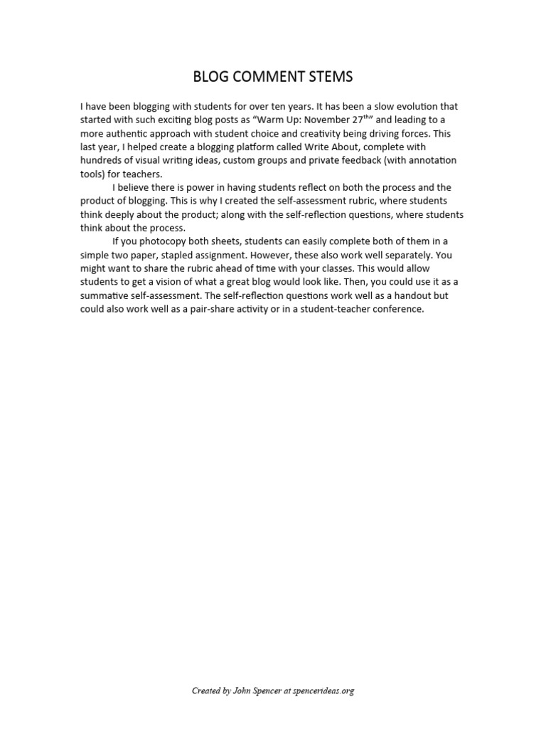 Rubric And Self Assessment Pdf Rubric Academic Information
