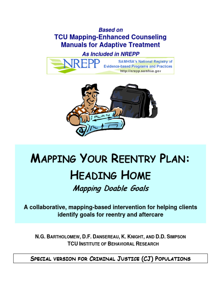 Reentry Plan For Heading Home | PDF | Psychotherapy | Goal