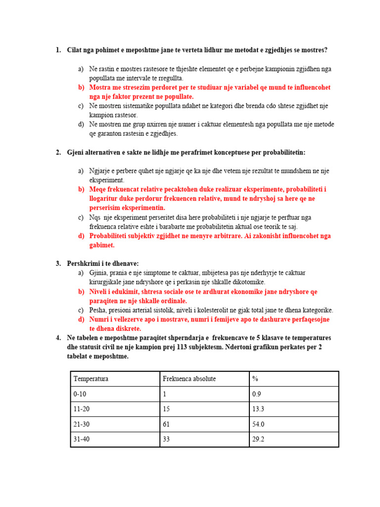 Statistike Mjeksore | PDF