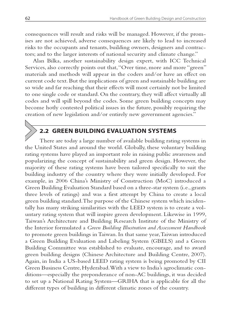 Green Building Design and Evaluation Guide | PDF | Green Building ...