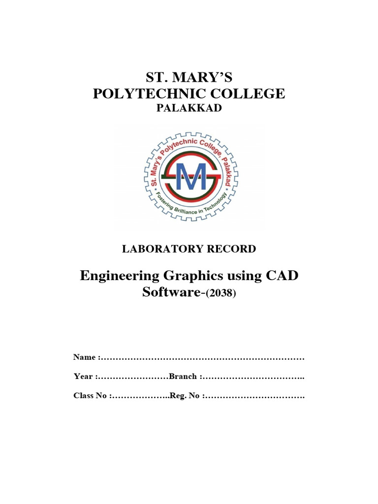 2038 Engg Graphics Using CADD | Download Free PDF | Computer Aided ...
