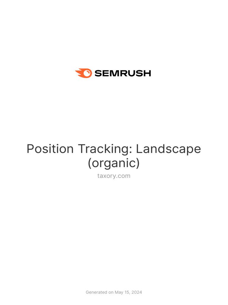 Organic Position Tracking Report: Canada | PDF | Search Engine ...