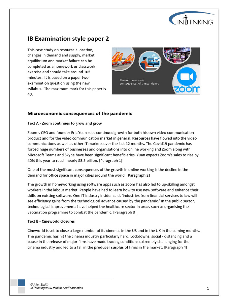 economics-revision-paper-2-example---economic-effects-of-the-pandemic ...