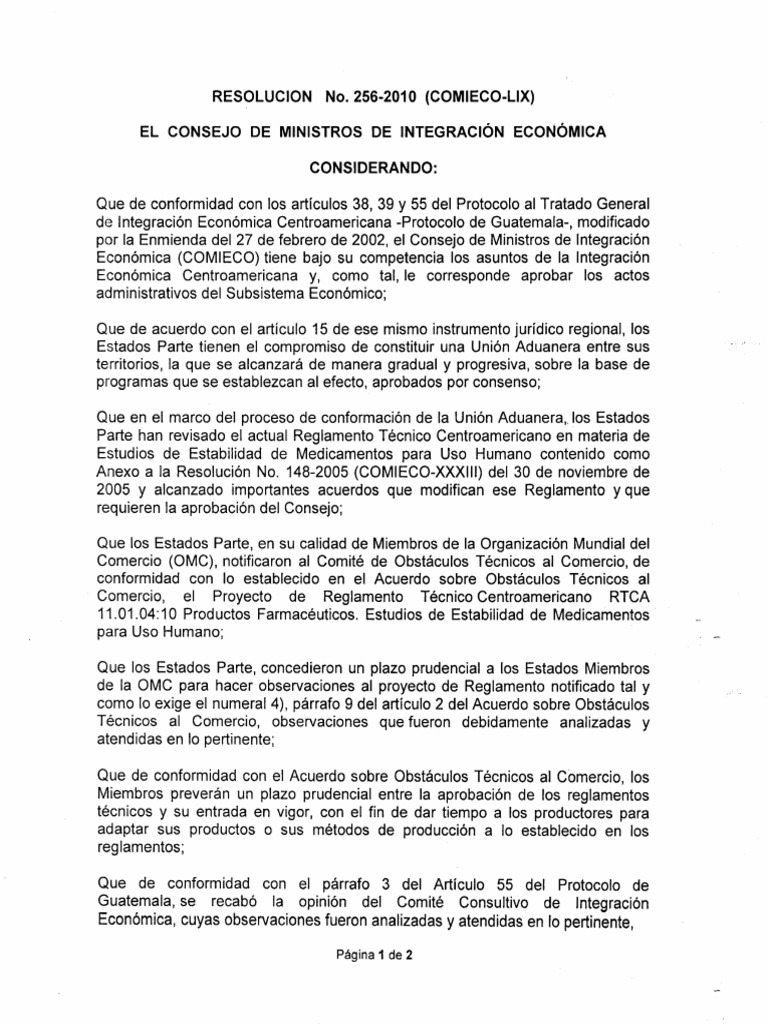 Anexo Res. No. 256 2010 Estudios de Estabilidad de Medicamentos | PDF