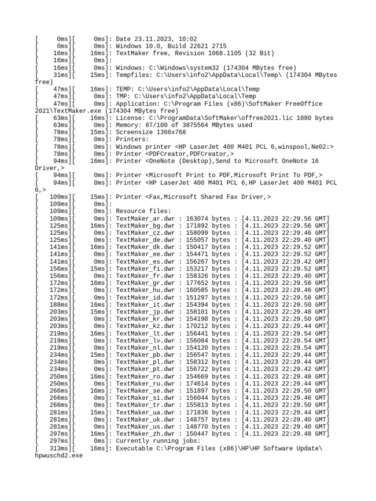 tmlog | Download Free PDF | Operating System Families | Computer Architecture