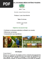 Capa Trabalho Ciencias Bioma Brasileiro | PDF