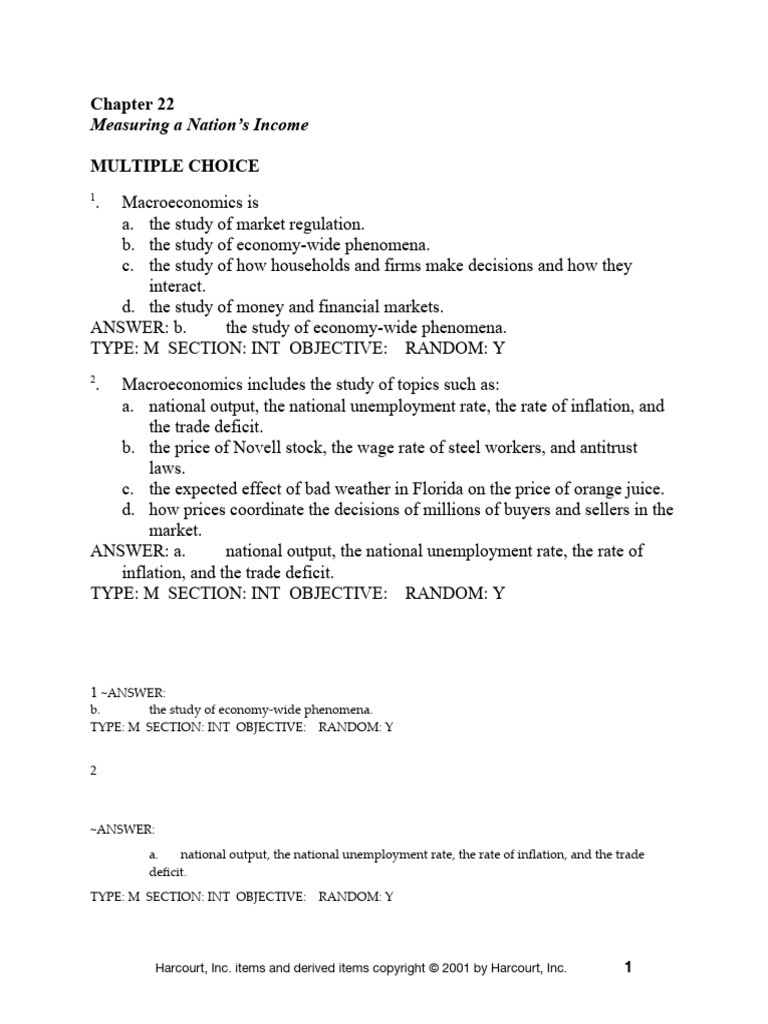 Chap 22 | PDF | Microeconomics | Macroeconomics