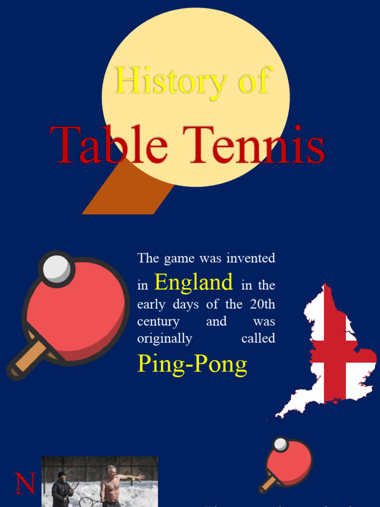 History of Table Tennis Evolution | PDF