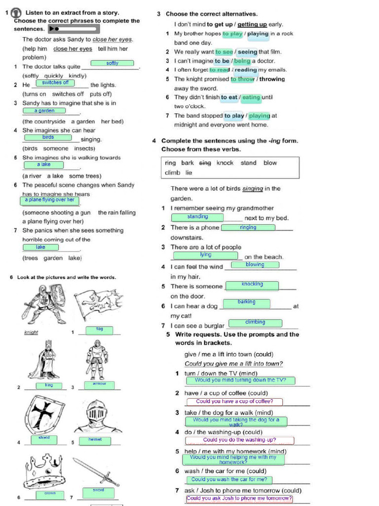 Angol TZ Unit 4 Megold. | PDF