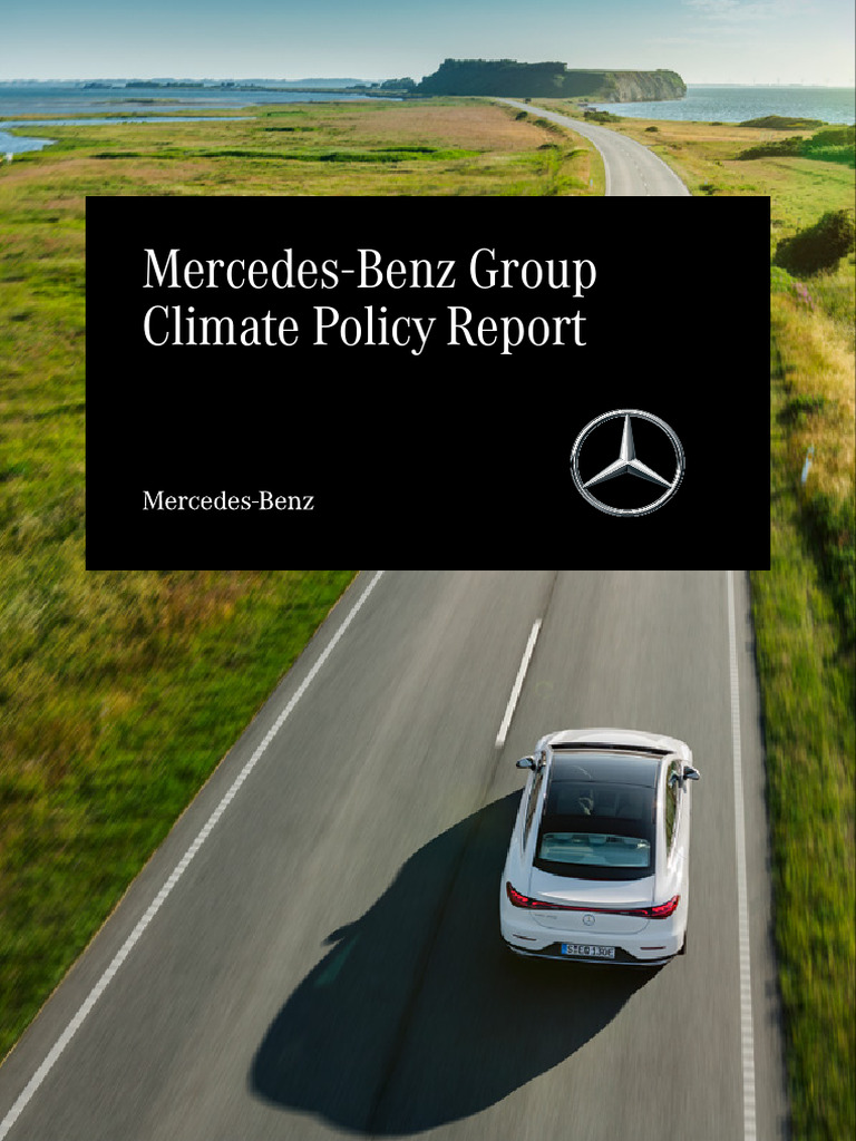 Mercedes-Benz Climate Strategy | PDF | Electric Vehicle | Sustainability