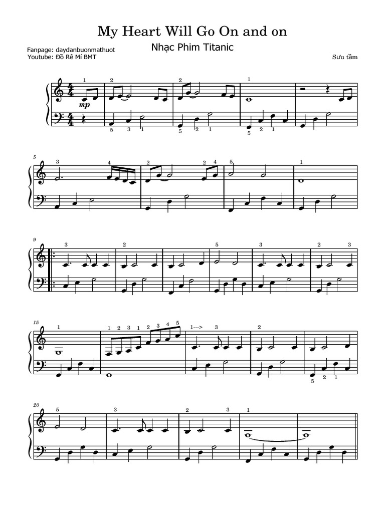 My Heart Will Go On and On | PDF