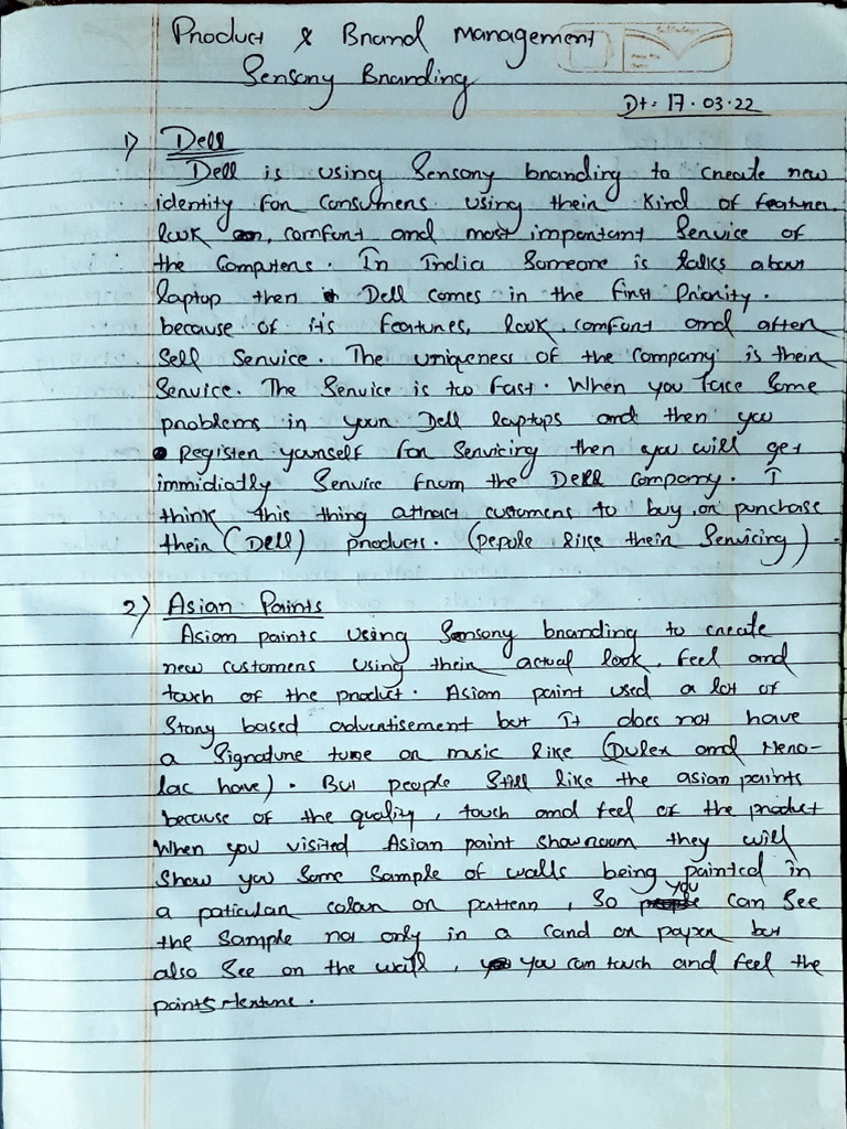 Sansory Branding | PDF