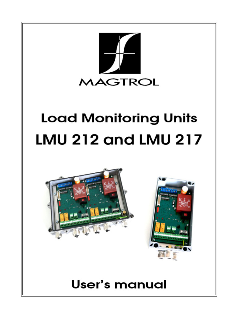 Load Cell DM 21 - 212217manual | PDF | Relay | Electricity