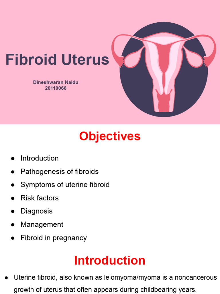 Fibroid Uterus | PDF | Uterus | Diseases And Disorders