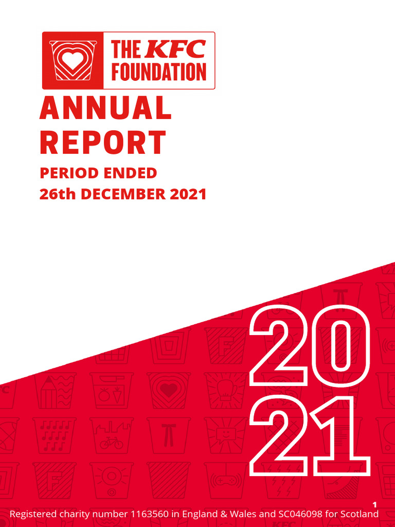 KFC Foundation 2021 Annual Report Branded Final | PDF | Financial Audit ...