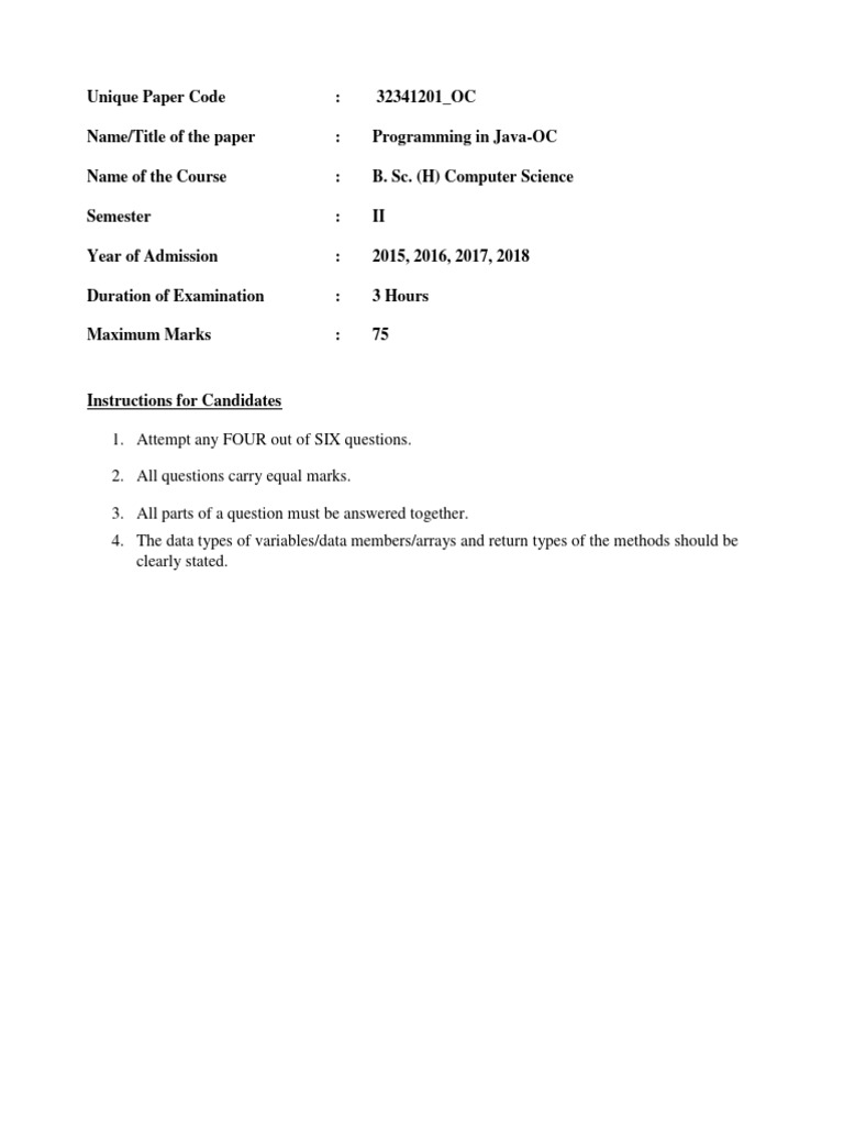 Computer Science 1 Pdf Class Computer Programming Method 0229