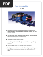 Thrust Boring Procedure | PDF | Casing (Borehole) | Drilling