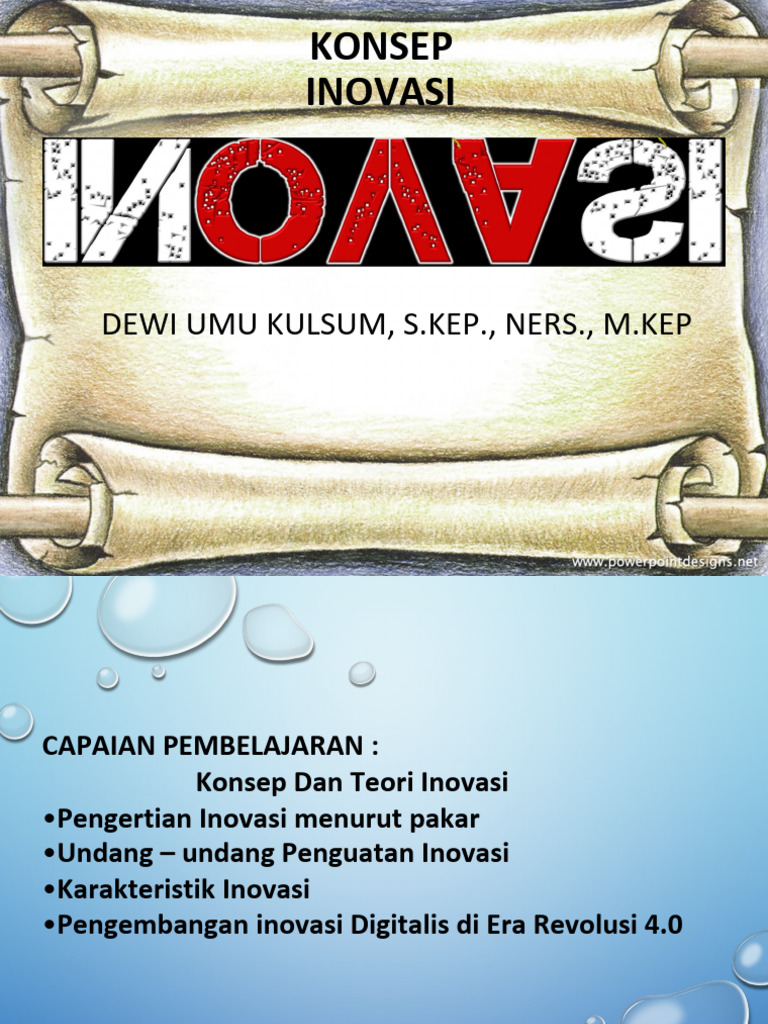 Materi Ajar Inovasi Kwu Duk | PDF