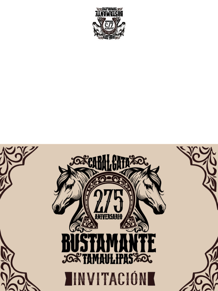 Invitacion Cabalgata 2024 | PDF