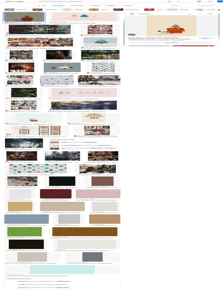 Christmas Aesthetic Wallpapers - Google Search | PDF | System Software | Software
