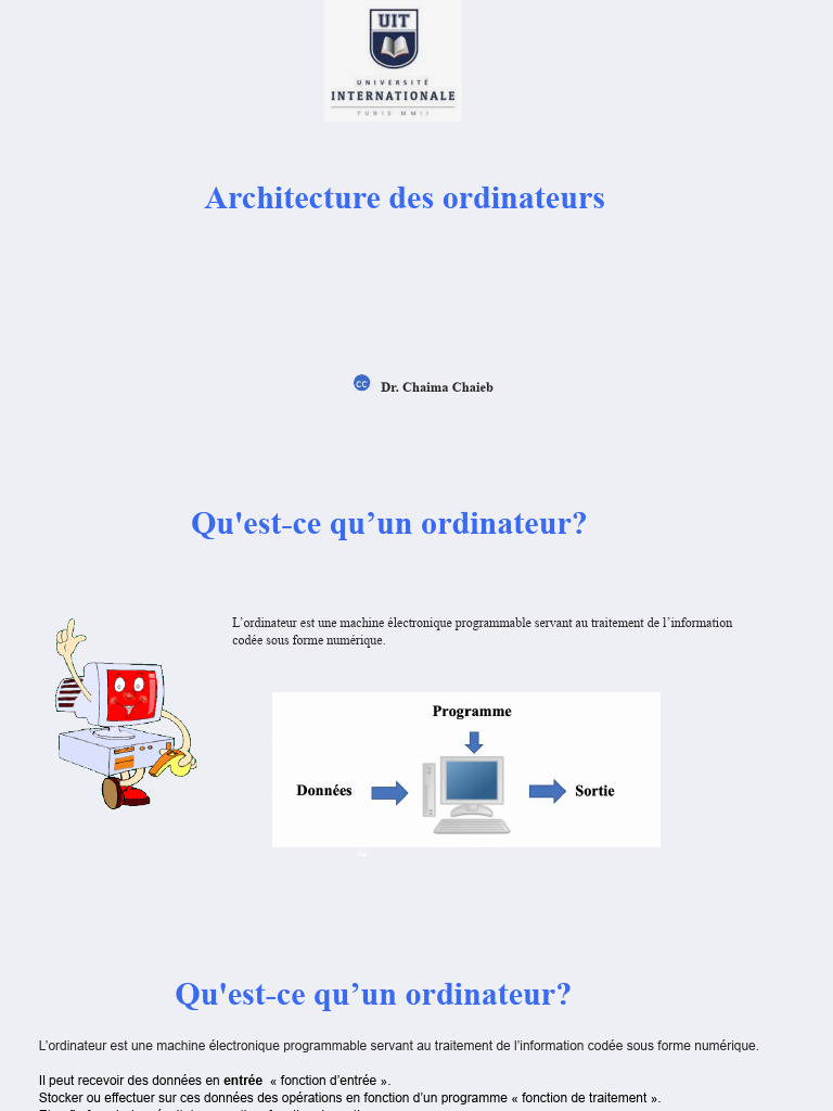 Intro Architecture | PDF | Programme informatique | Programmation Intro Architecture | PDF | Programme informatique | Programmation