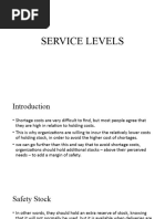 King SafetyStock | PDF | Standard Score | Variance