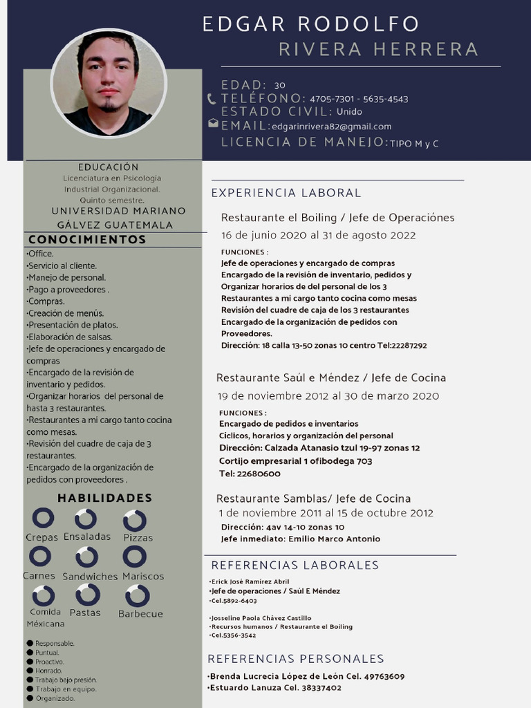 Copia de CV Edgar Rivera | PDF