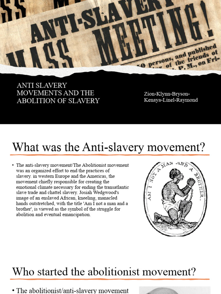 Anti Slavery | PDF | Abolitionism | Atlantic Slave Trade