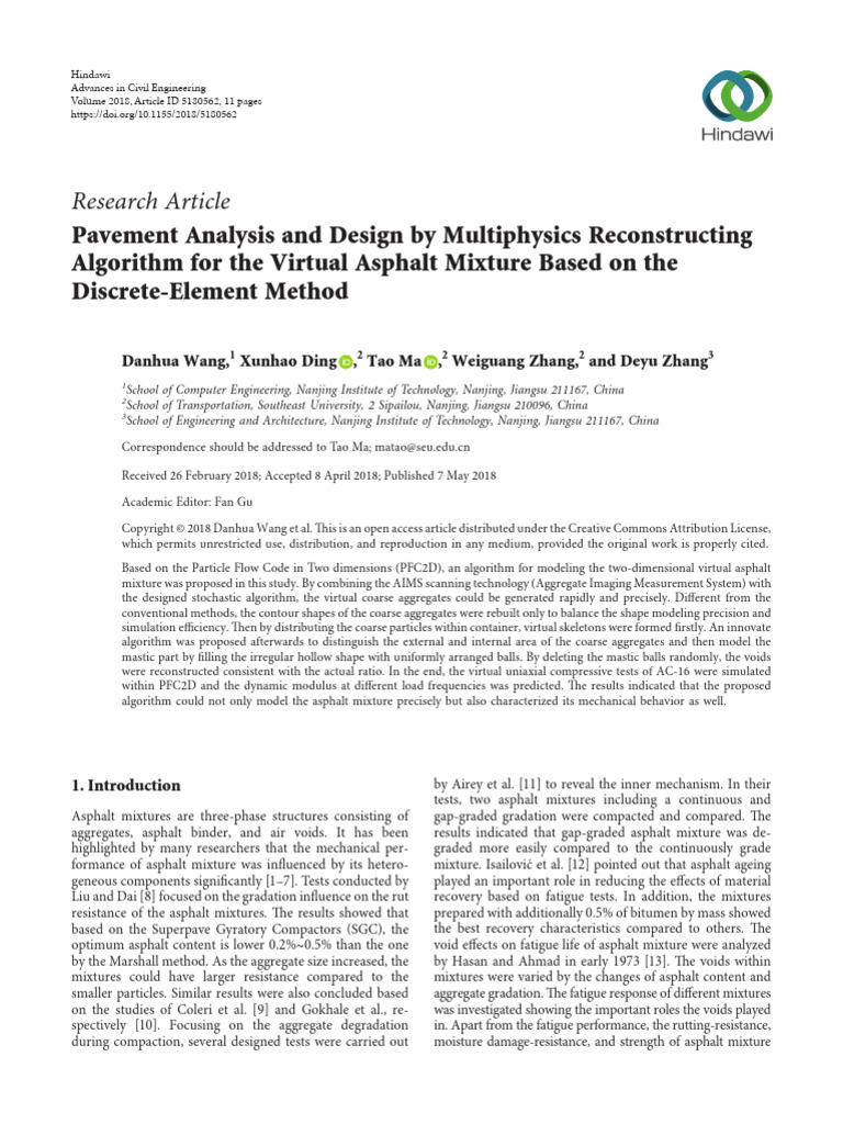 Pavement Analysis and Design by Multip | Download Free PDF | Ct Scan | Mixture